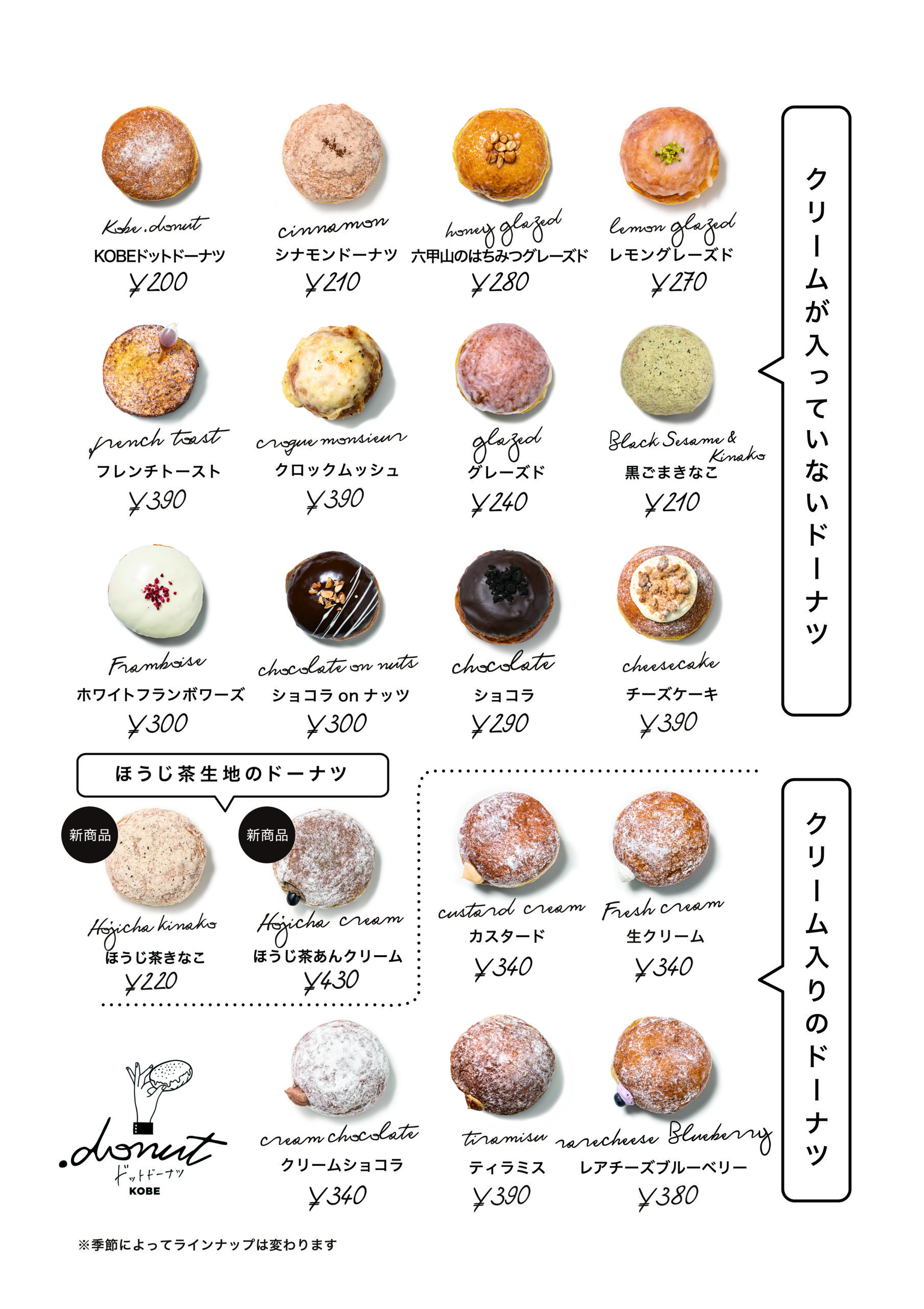 .donut ／ LINE UP｜ワールド・ワン -郷土と、ともに。-